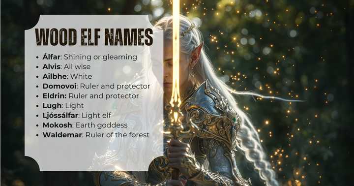100+ enchanting wood elf names inspired by nature, magic, myth and ...
