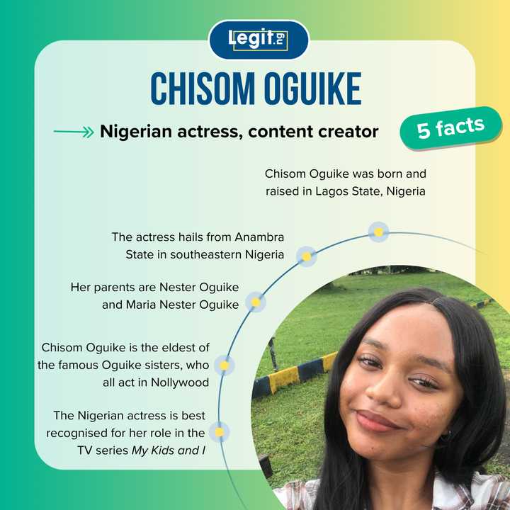 Chisom Oguike and the quiet grace of growing up onscreen - Legit.ng