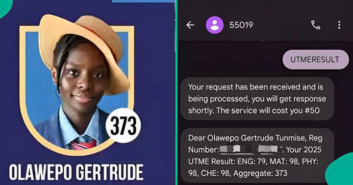 Exclusive: 2025 UTME Top Scorer in Kwara School Who Got 373 Shares Her ...