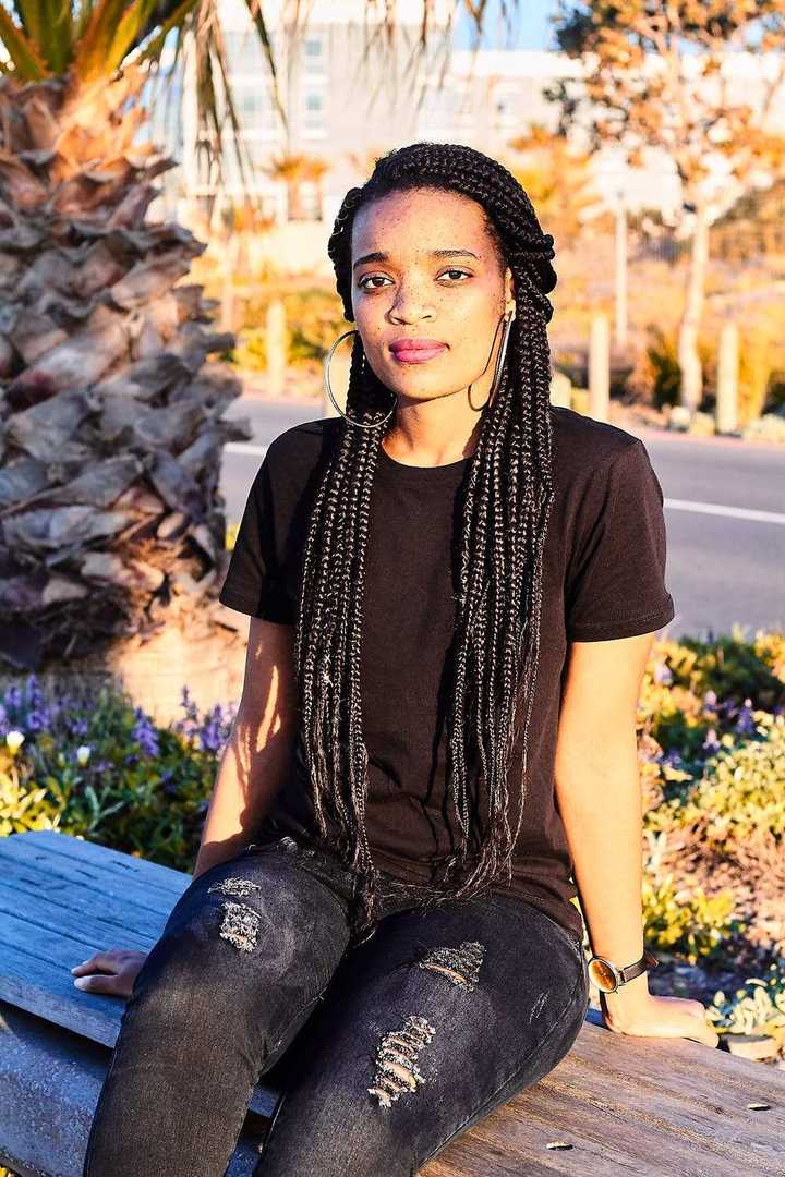 Simple braid styles with extensions - Legit.ng