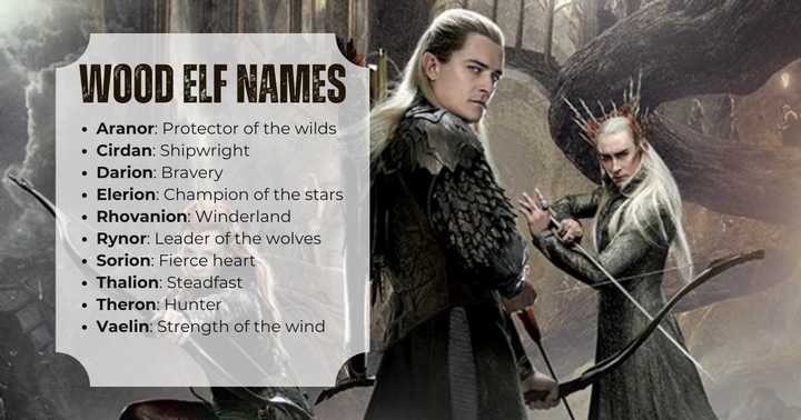100+ enchanting wood elf names inspired by nature, magic, myth and ...