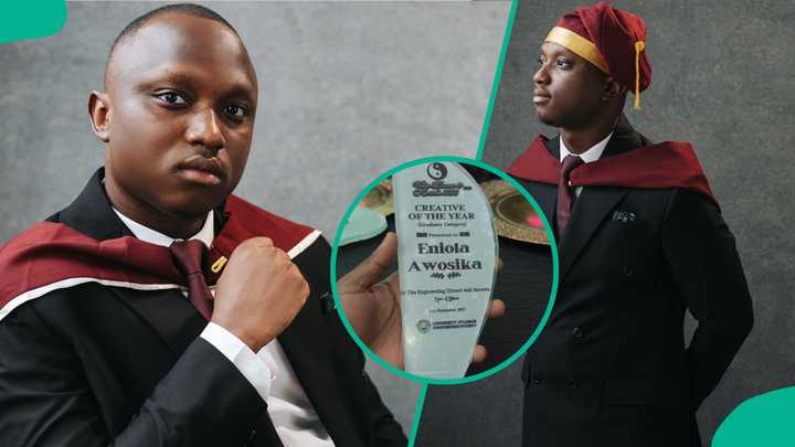 UNILAG Surveying Student Who Started With 2.85 GPA Graduates in Style ...