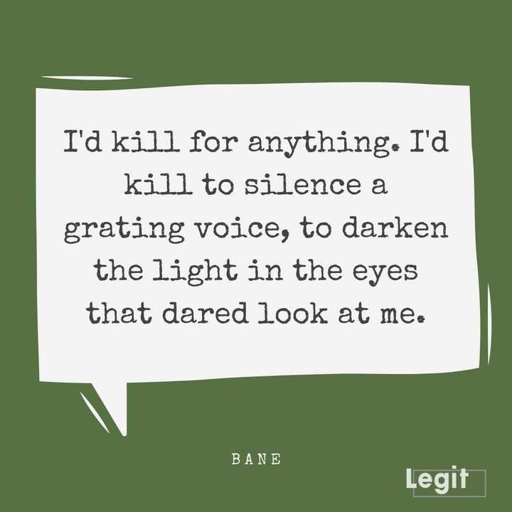 15 Bane quotes from The Dark Knight Rises that are still awesome - Legit.ng