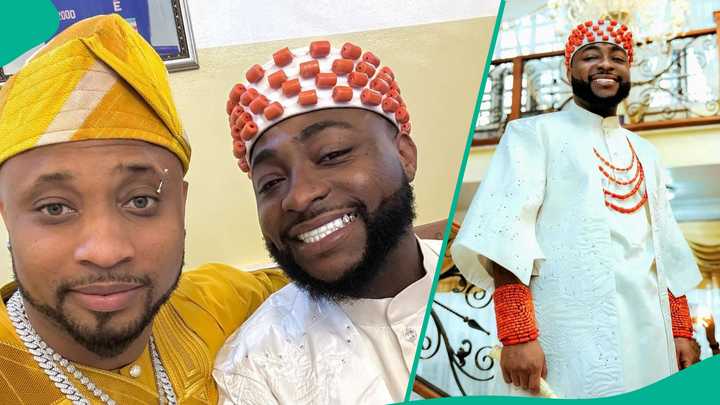 Davido Celebrates Cousin B Red on His Birthday with ‘Ghana Must Go’ Bag ...