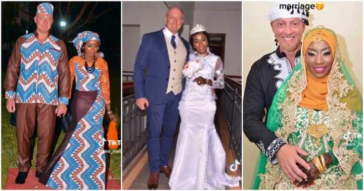 “Age Is Just a Number”: Young Lady Says as She Marries White Man She ...