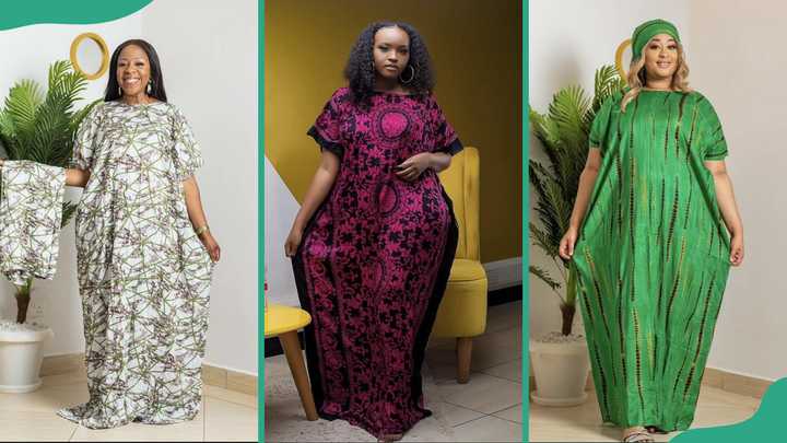 60+ fashionable Bubu styles with Ankara for stylish ladies - Legit.ng