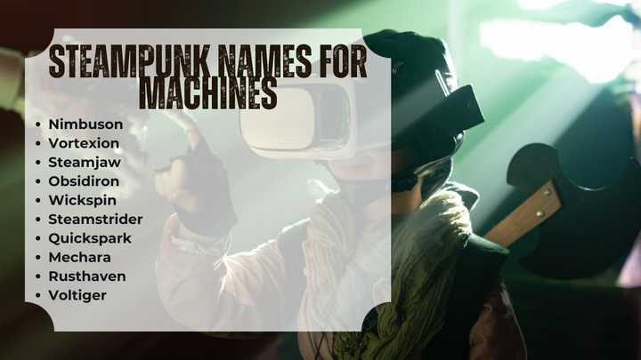 300+ creative steampunk names for edgy characters and worldbuilding ...