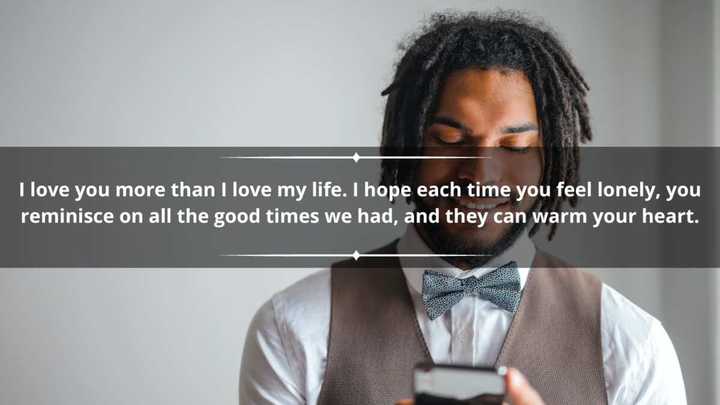 170+ deep love messages for him that will make him feel special - Legit.ng