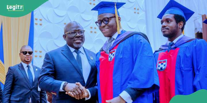 Reactions as Nigerian Governor's Son Graduates with First-Class Honours ...