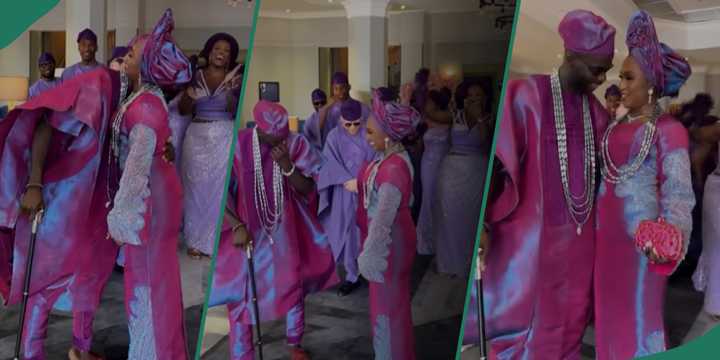 Couple Dazzles Netizens With Glamorous Trad Outfits, Unveiling By ...