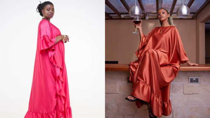 Coolest free gown styles for materials: Ankara gowns, silk, velvet, and ...