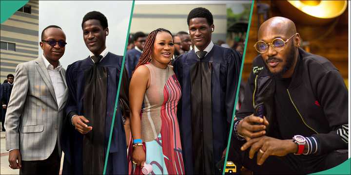 2baba Missing as Sunmbo Adeoye and Husband David Attend 2nd Son Zion ...
