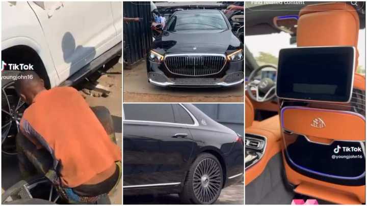 “Can We See the Interior?” Nigerian Man Upgrades Old Benz to 2021 ...