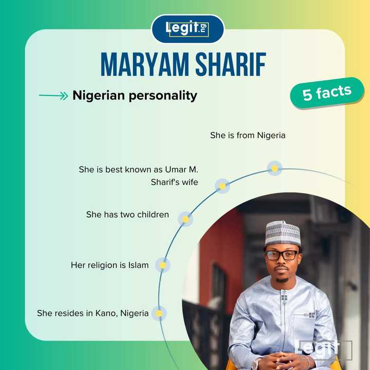 Who is Umar M. Sharif's wife? Meet Maryam and their children - Legit.ng
