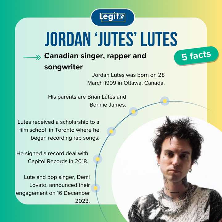 Meet Jordan Lutes: Behind the scenes with Demi Lovato's fiancé - Legit.ng